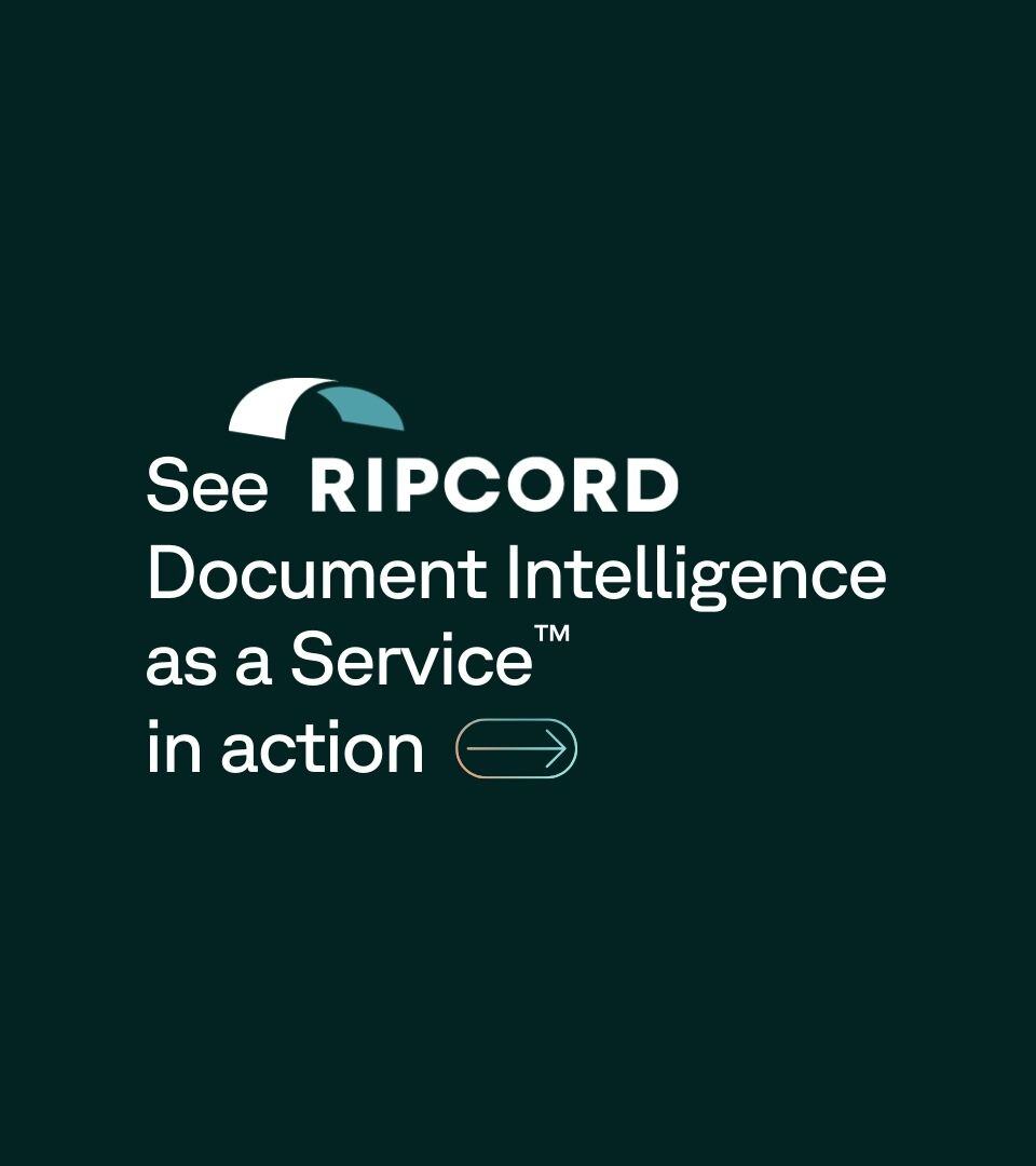 The Ripcord Platform: Turn your documents into powerful data